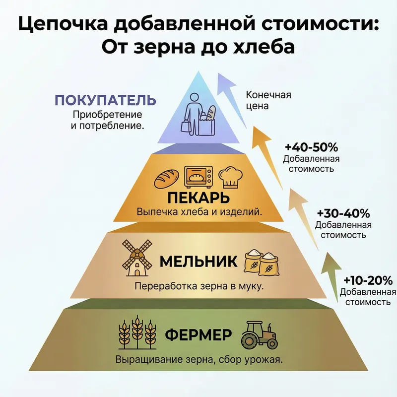 Understanding the Food Value Chain: Farm to Table | AI Art Generator ...