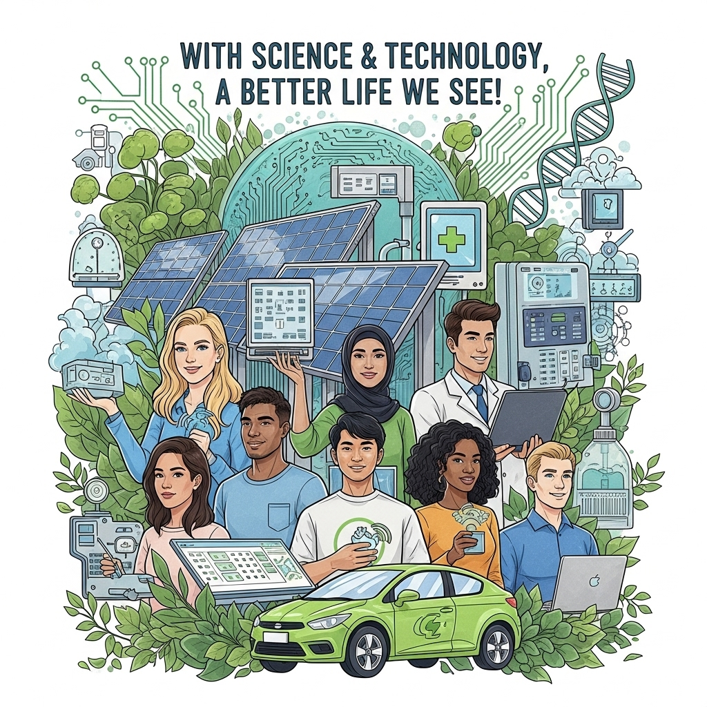 Science And Technology Pictures Cartoon