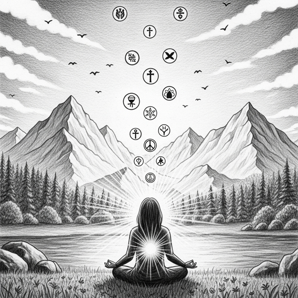 Spiritual Drawing Ideas With Pencil