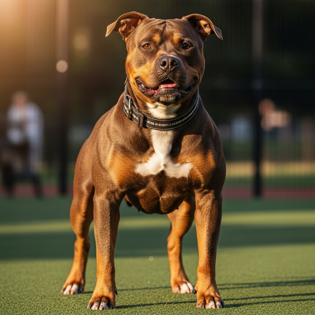 Doberman Blanding Med Pitbull