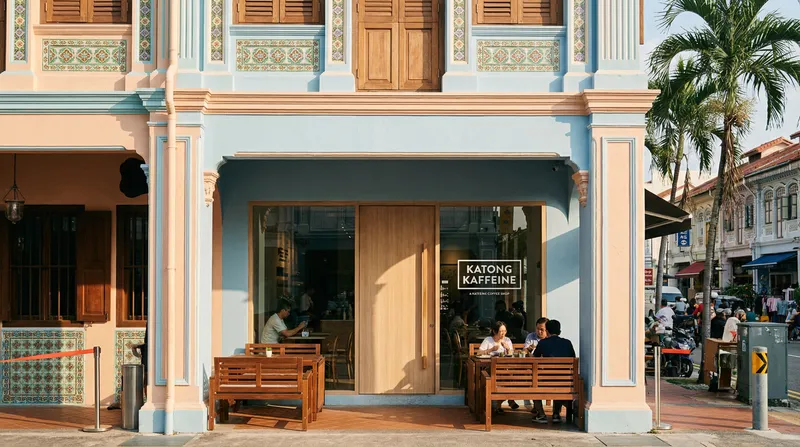 Katong Kaffeine: A Modern Coffee Shop in Singapore | AI Art Generator ...