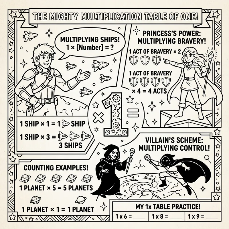Star Wars Math Coloring Book: Galactic Multiplication Adventures | AI ...