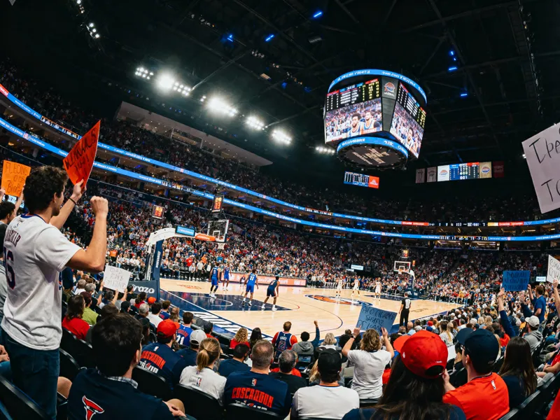 Packed Basketball Arena - Exciting Game Atmosphere | AI Art Generator ...