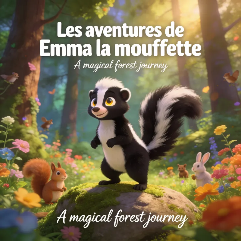 Emma the Skunk: Animated Adventures | AI Art Generator | Easy-Peasy.AI