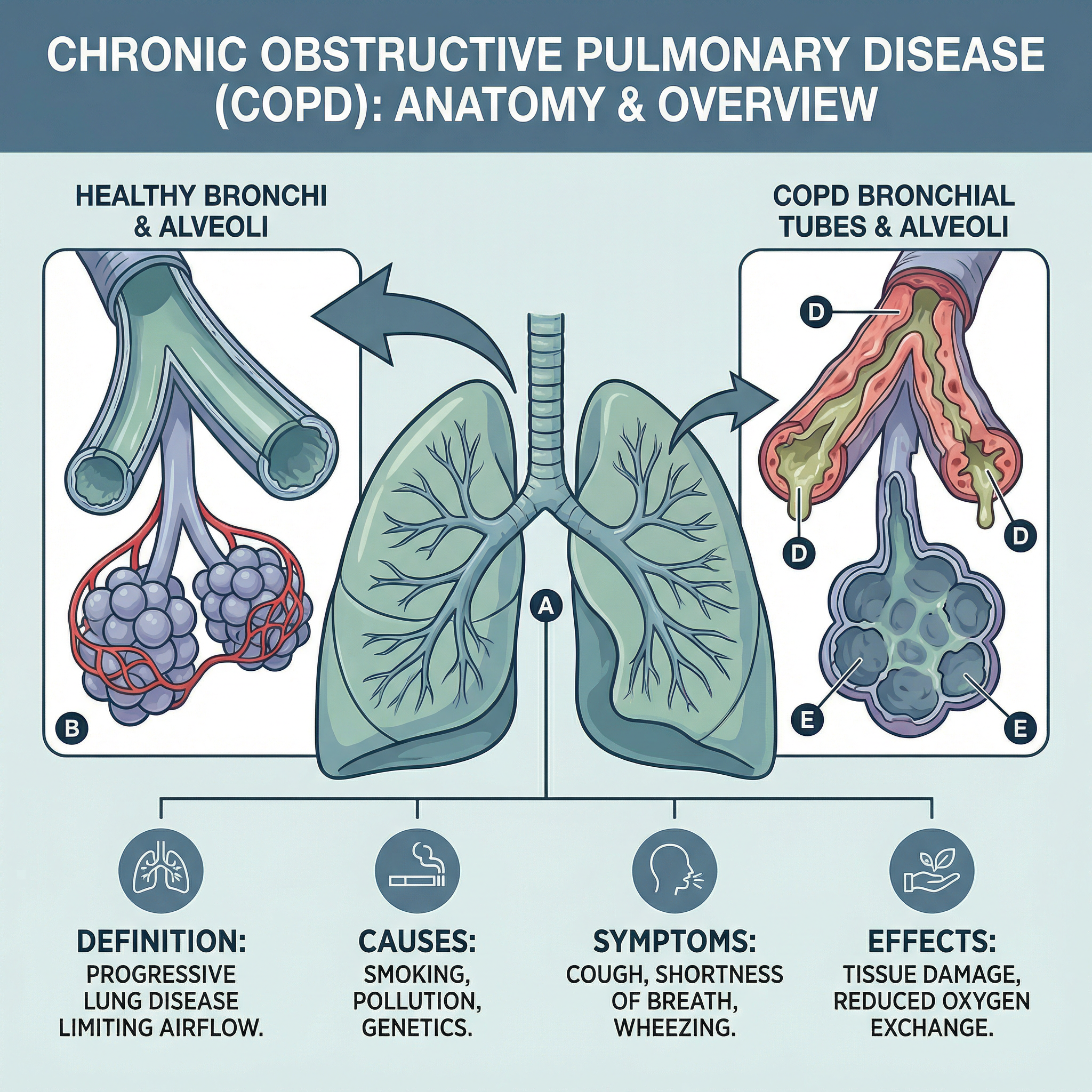 Copd Anatomy And Physiology