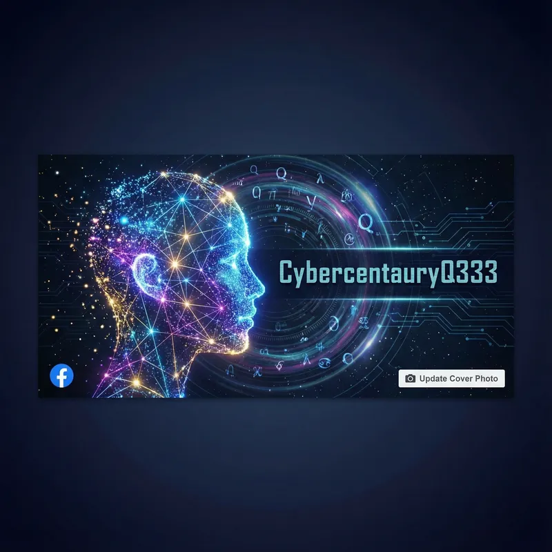 Quantum CybercentauryQ333: Eye-Catching Facebook Cover | AI Art ...