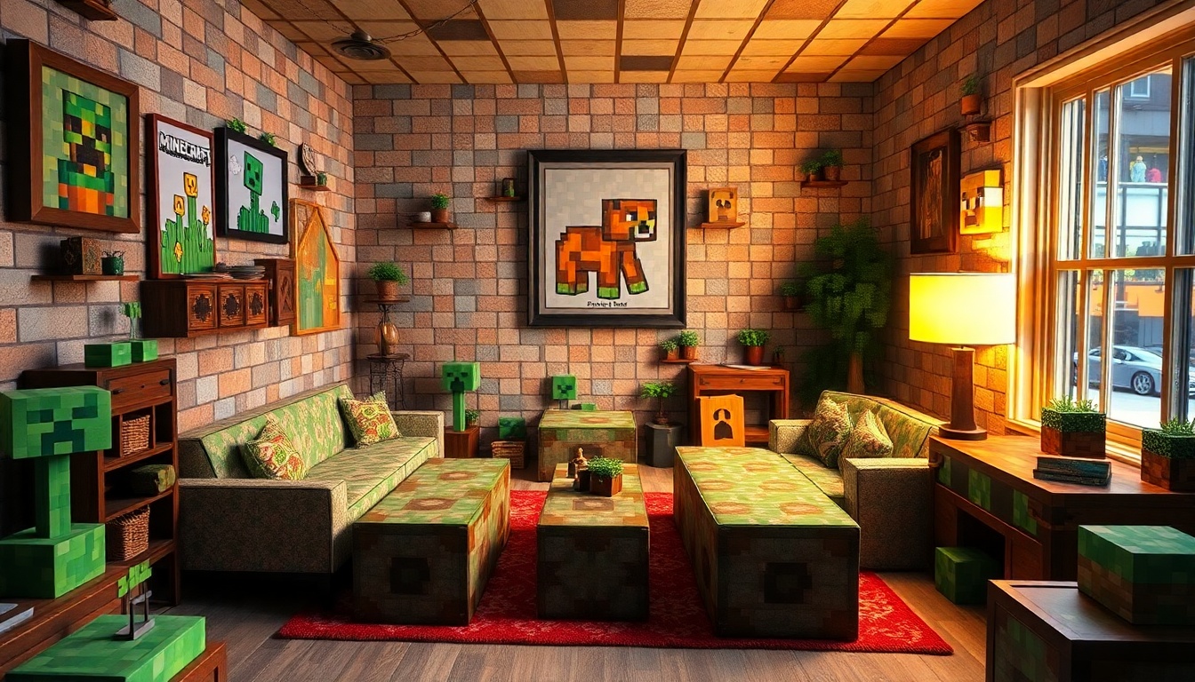 Minecraft Steampunk Interior Design