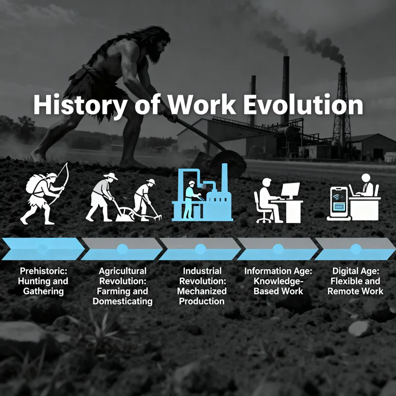 History of Work Evolution - From Past to Present | AI Art Generator ...
