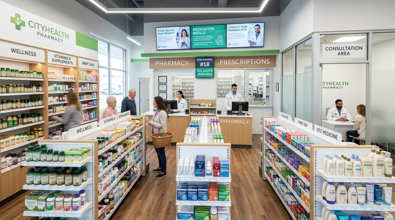 AI Pharmacy Design | Remodel your Pharmacy | Easy-Peasy.AI
